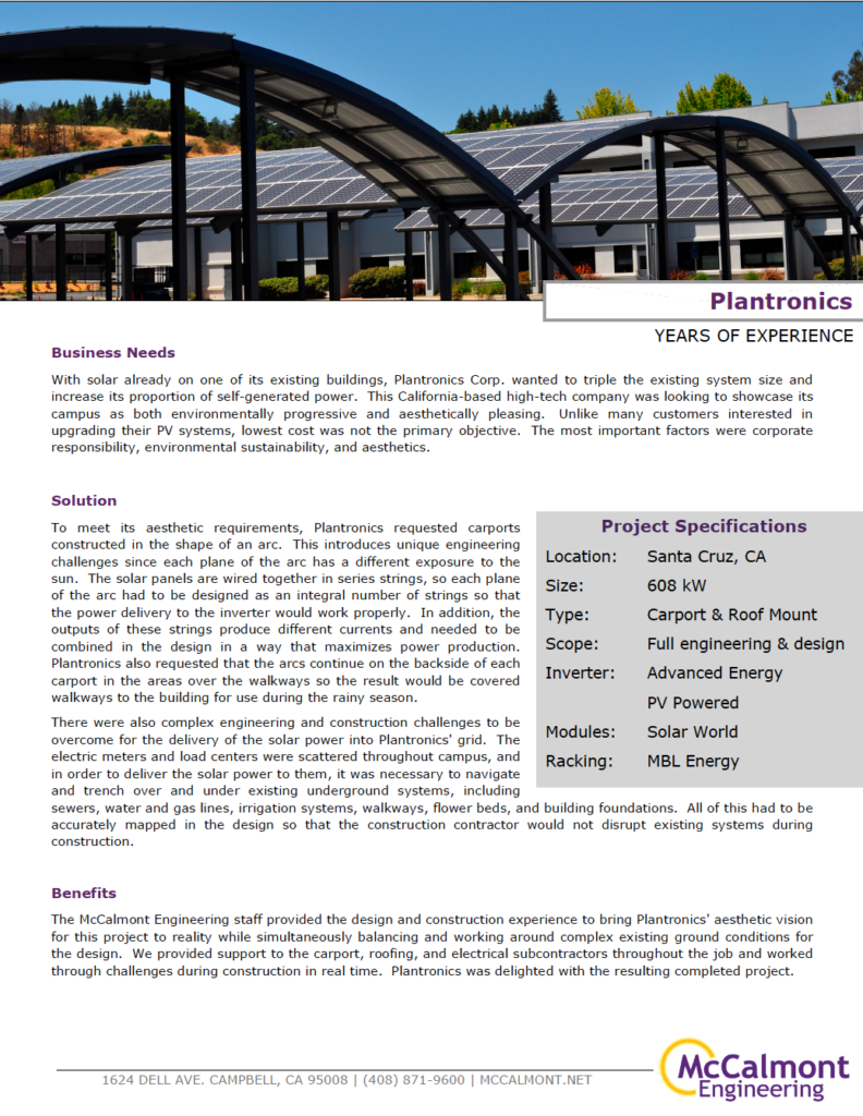 Commercial + Industrial | McCalmont Engineering